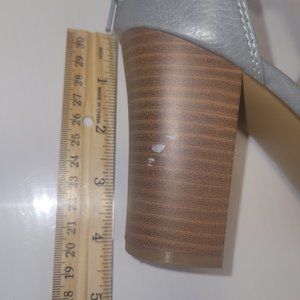 XOXO | Shoes | Xoxo Baxter Strappy Block Heel Sandal Color Bluegray ...